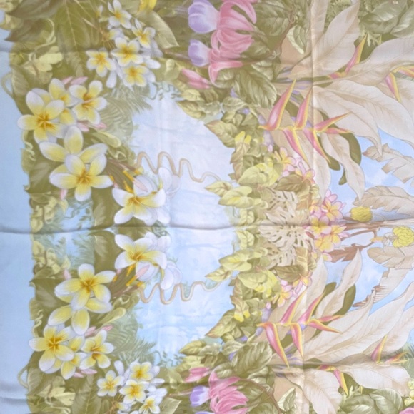 Accessories | Beppe Spadacini Summer Dream Vintage Silk Scarf | Poshmark